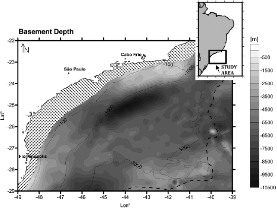 Study of salt structures from gravity and seismic data in Santos Basin ...