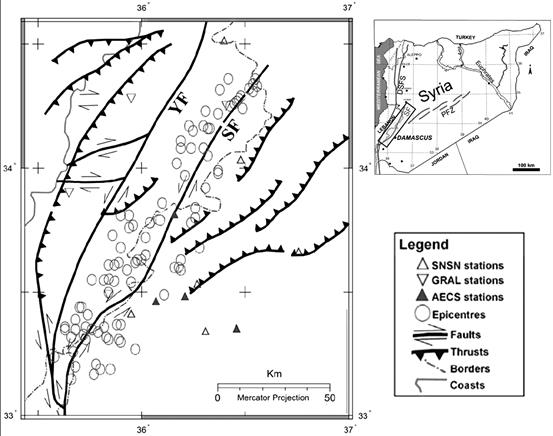 Establishing the range of background for radon variations in ...