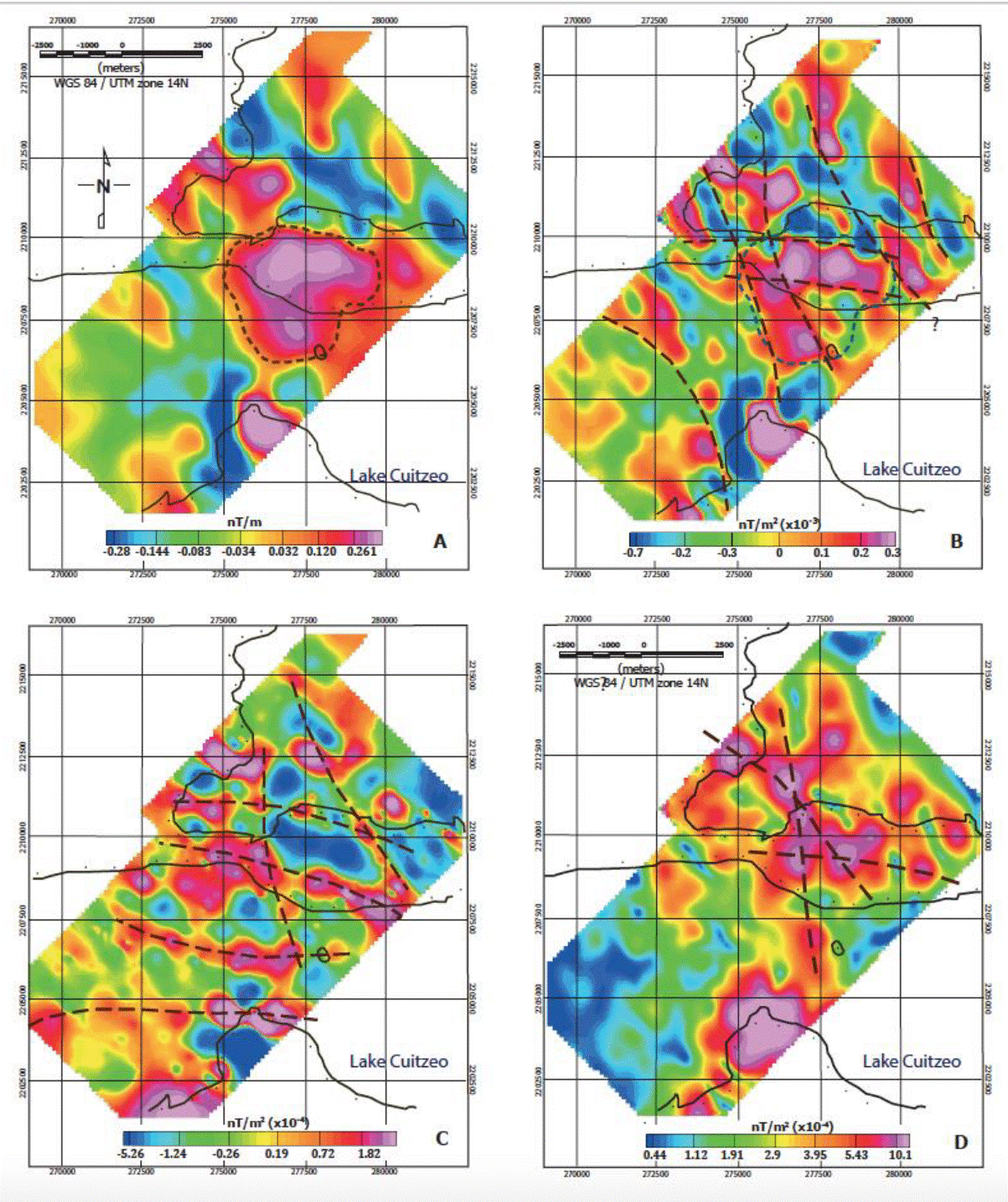 Geophysics for geothermal exploration. Directional-derivatives-based ...