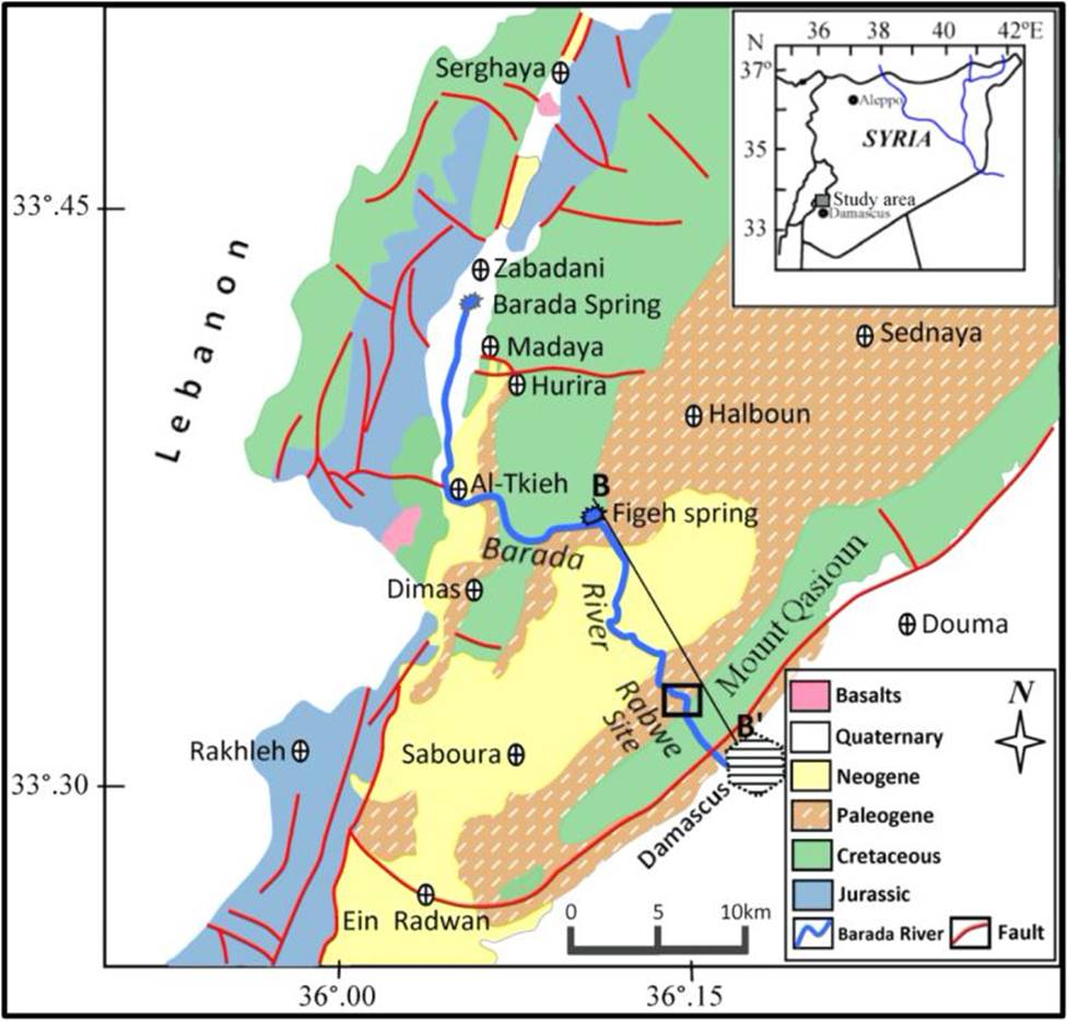 Radon as a natural radiotracer to investigate infiltration from surface ...