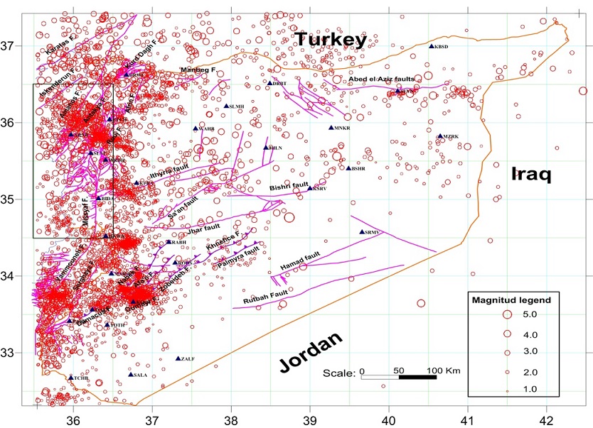 Present-Present-day stress state in northwestern Syriarthwestern Syria