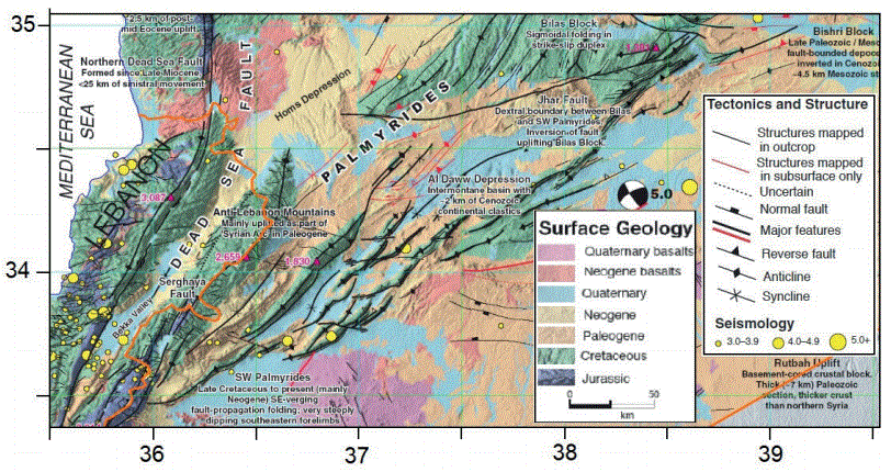 New Insights into the Seismic Activity of Damascus Fault (Syria): A ...