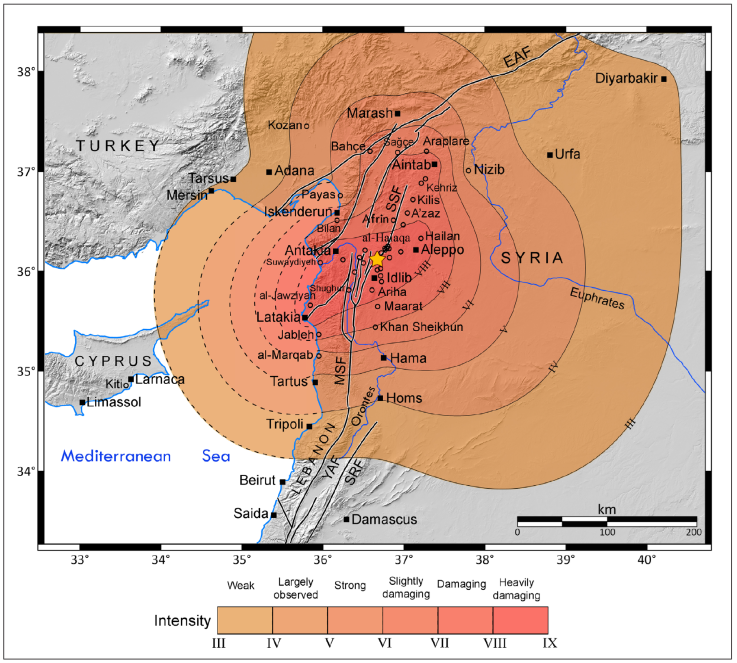 The Great 1822 Aleppo Earthquake: New Historical Sources and Strong ...