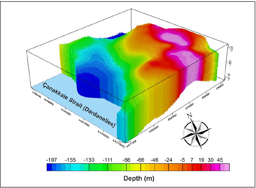 Bedrock Depth Calculation of Çanakkale (Turkey) Basin Using Rayleigh ...