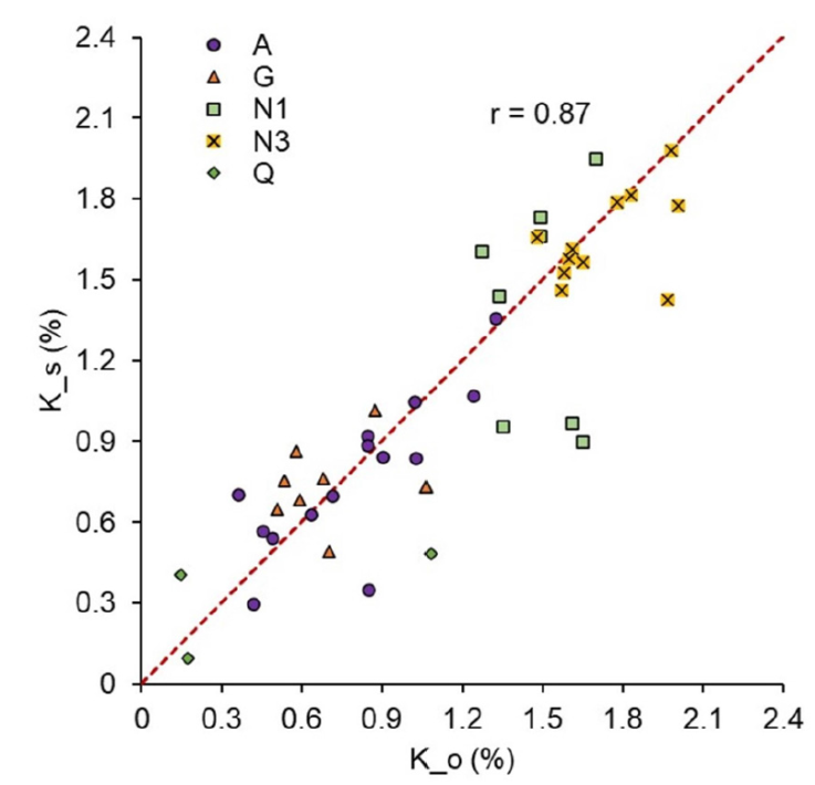 Forward modeling of spectral gamma-ray (SGR) logging in sedimentary ...