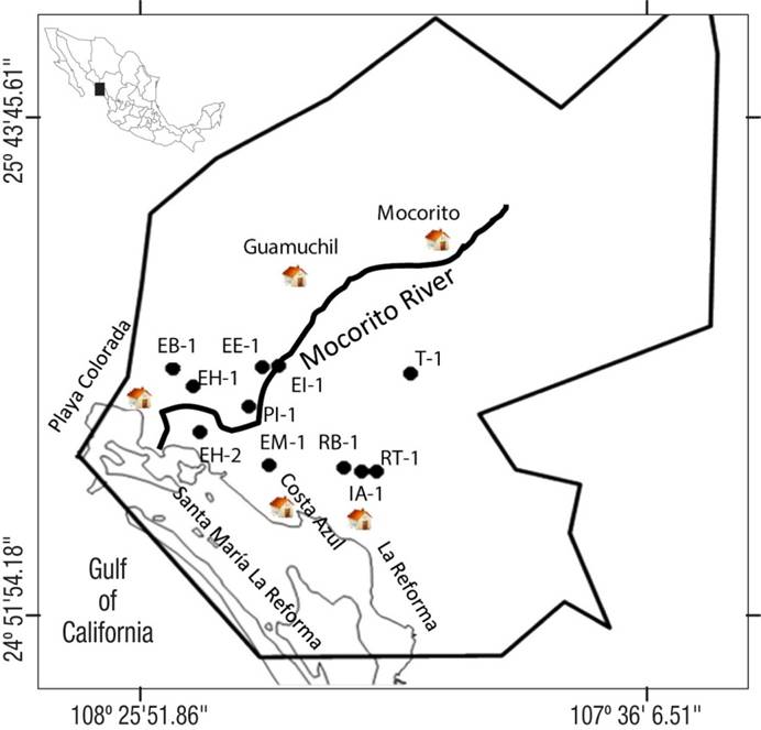 Hydrochemistry of the Mocorito river coastal aquifer, Sinaloa, Mexico ...
