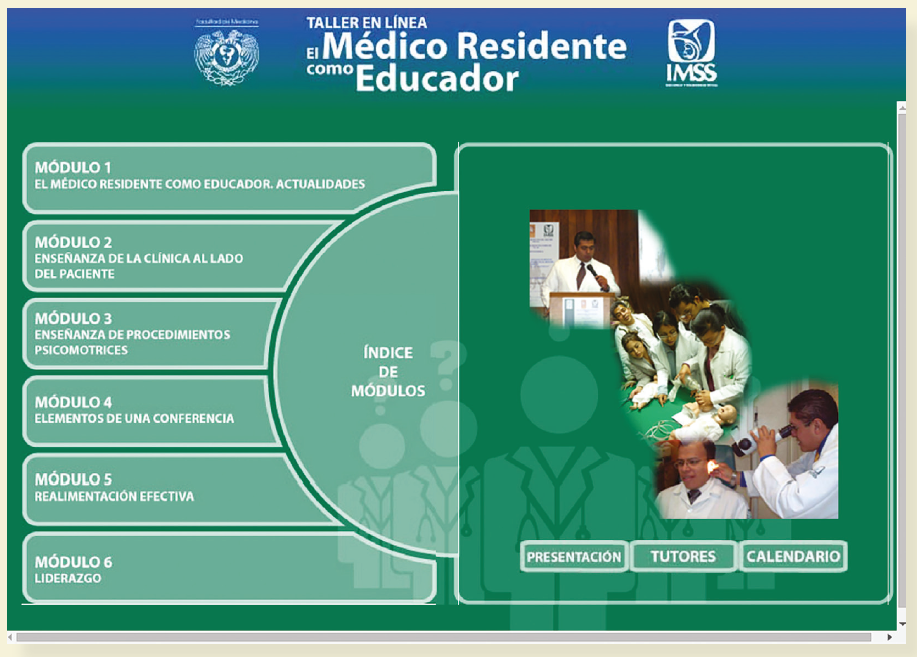 El médico residente como educador en Medicina Familiar: estudio ...