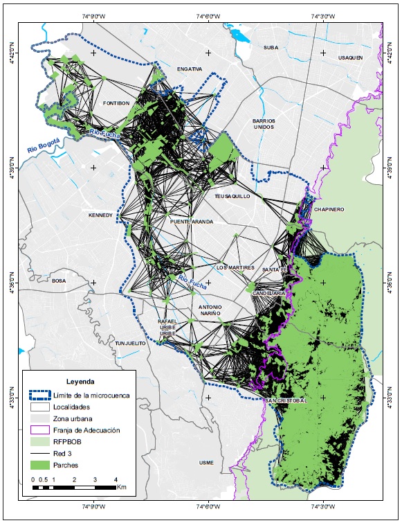 Análisis del paisaje de la microcuenca del río Fucha en la ciudad de ...