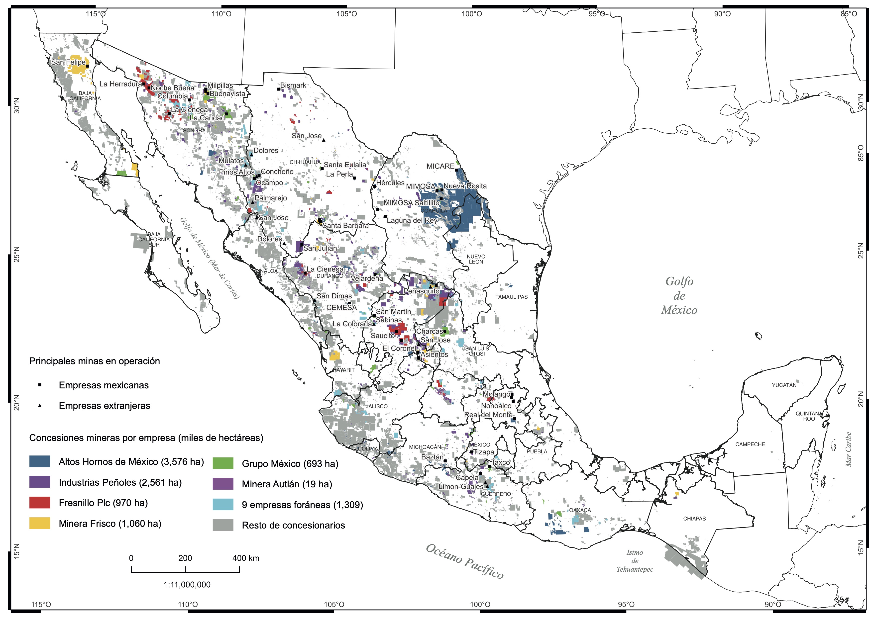 Industrias Peñoles Y El Monopolio De Las Concesiones Mineras En México