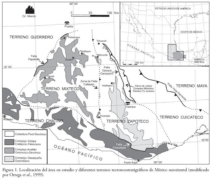 Análisis morfoestructural del estado de Oaxaca, México: un enfoque de ...