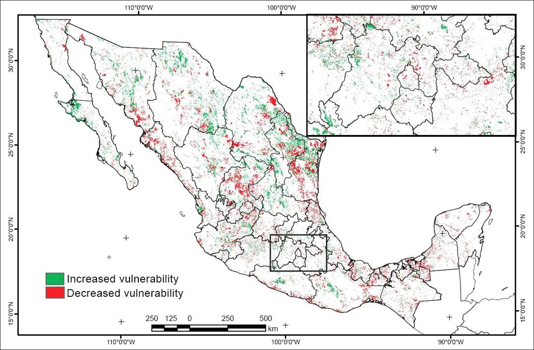 Vulnerability and risk to intense rainfall in Mexico: The effect of ...