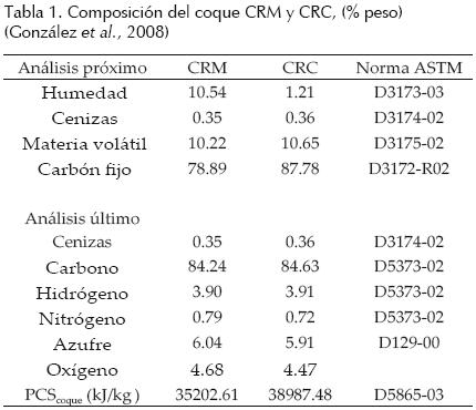 Estudio paramétrico de la gasificación del coque de petróleo mexicano ...