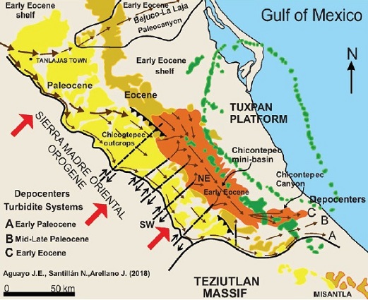 Prograding low-density turbidite systems and oil traps at the Lower ...