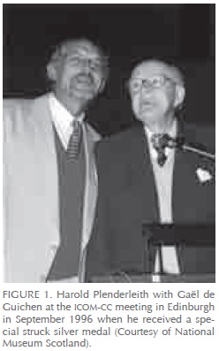 Harold Plenderleith and The Conservation of Antiquities and Works of Art