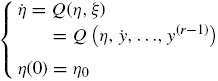 A gradient descent control for output tracking of a class of non ...