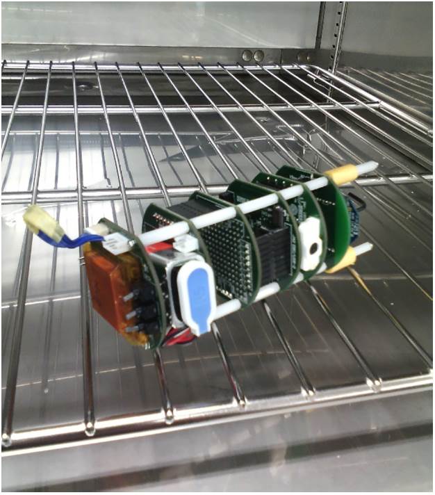 A pico-satellite assembled and tested during the 6th CanSat Leader ...