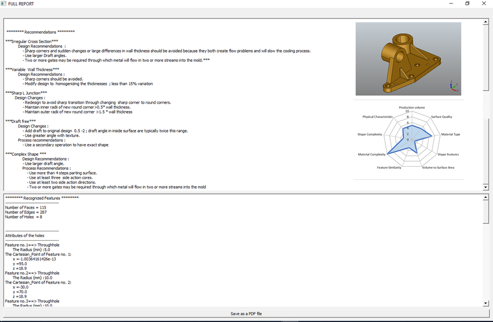 A manufacturability-based assessment and design modification support tool