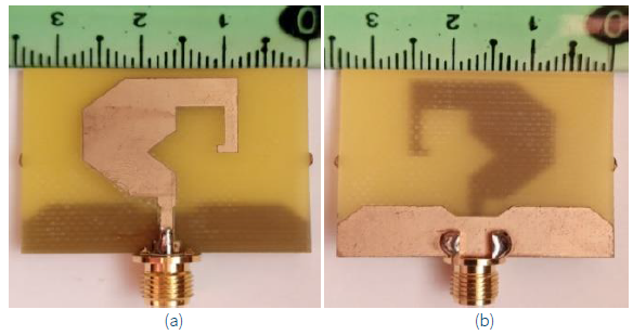 Circularly polarized ultra wideband antenna with question mark-shaped ...