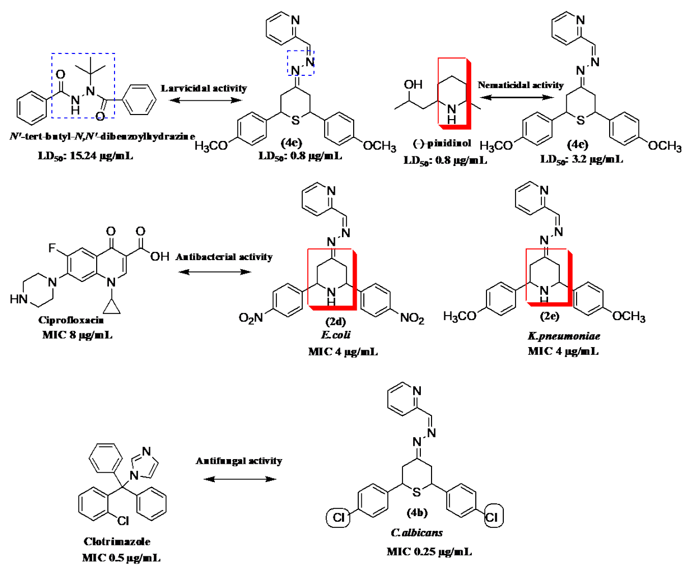 Synthesis of Novel Pyridine-connected Piperidine and 2H-thiopyran ...