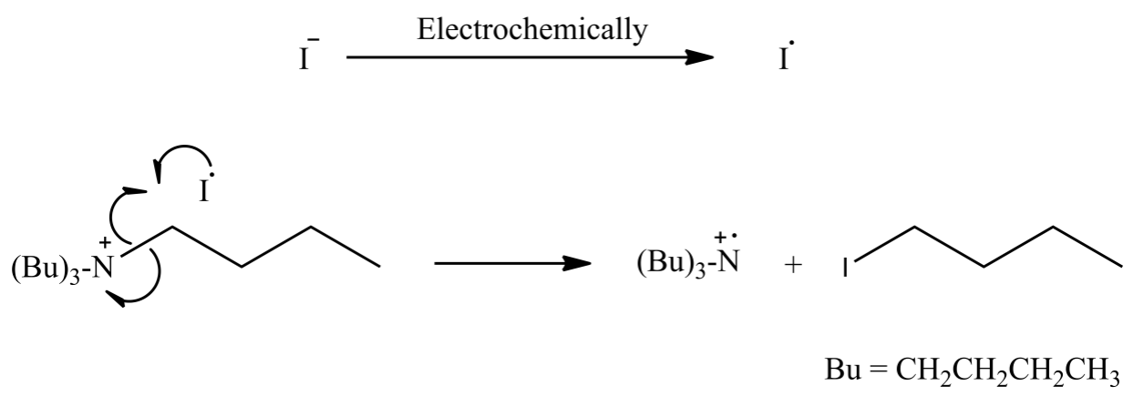 Evidence of Radical Intermediate Generated in the Electrochemical ...