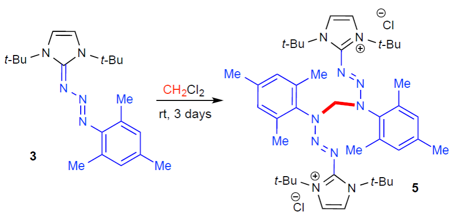 Methylene: The Linker of Two Aromatic Iminium Salts
