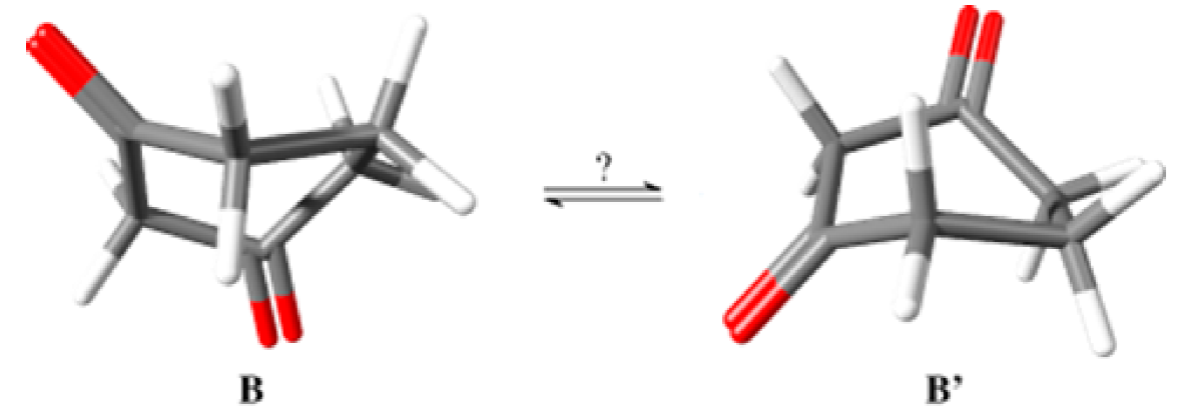 The Inversion Process of 1,3-cyclohexanedione