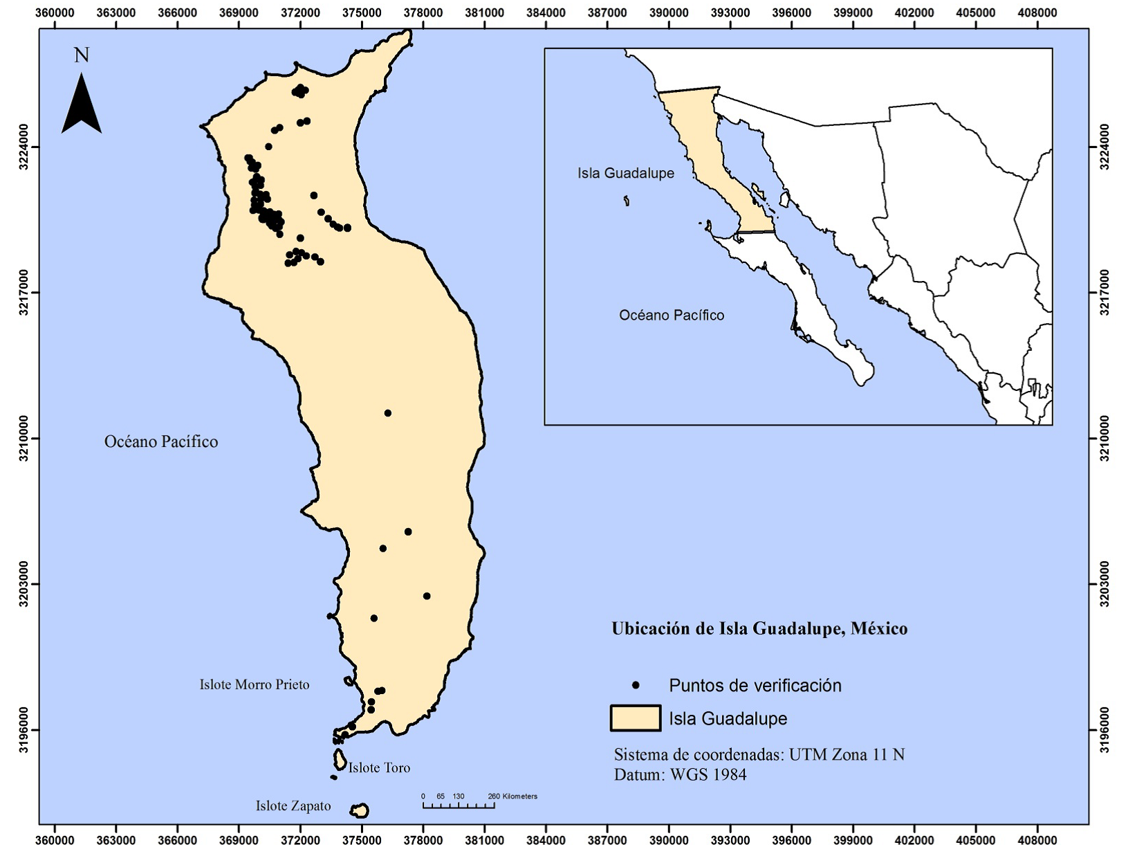Evaluación de cambios en la cobertura vegetal en Isla Guadalupe ...