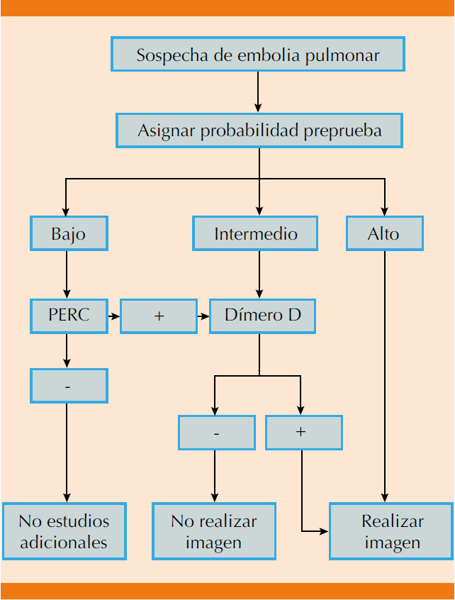 Regla de predicción PERC y dímero D ajustado por edad: dos nuevas ...