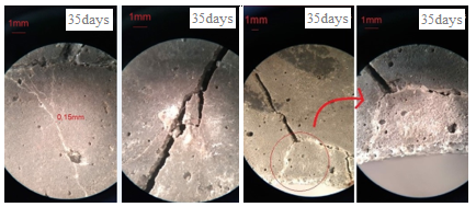 Evaluation of concrete self-healing with different insertion techniques ...