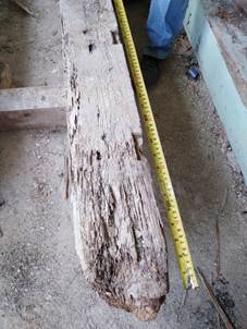 Non-destructive evaluation of the wooden beams from the Narciso López ...
