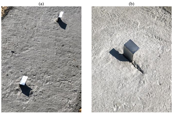 Study of waterproofed concrete panels with silicate-based permeability ...