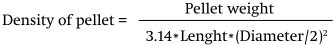 Characteristics and properties of torrefied biomass pellets from ...