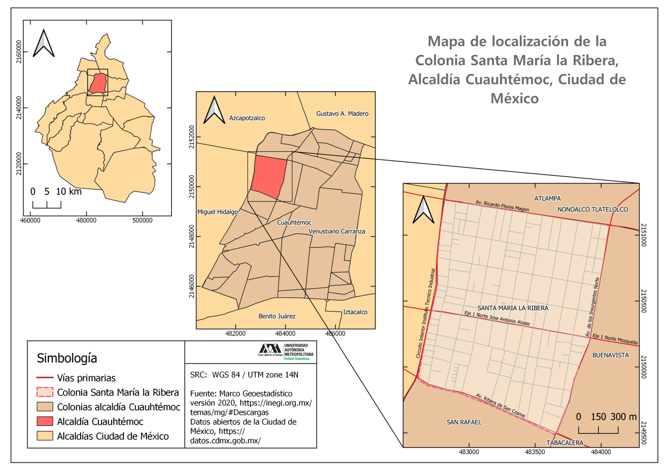 Santa María la Ribera, Santa María la Ratera y Santa Mari la Juarica ...