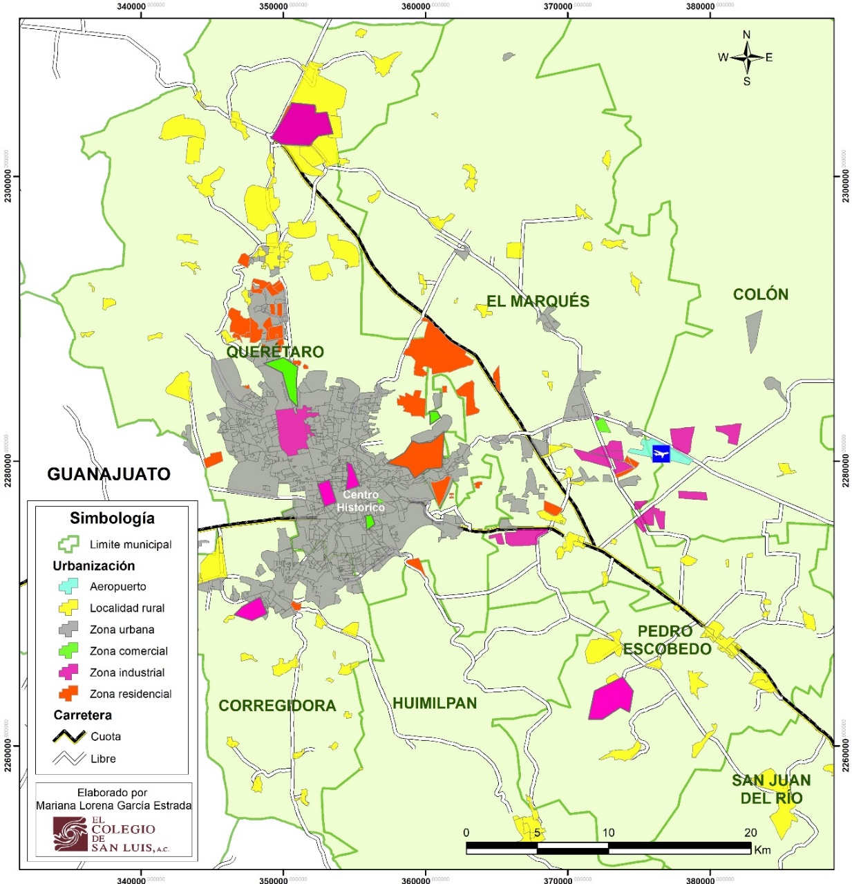 Urbanización e industrialización de la ciudad de Querétaro en el siglo XX