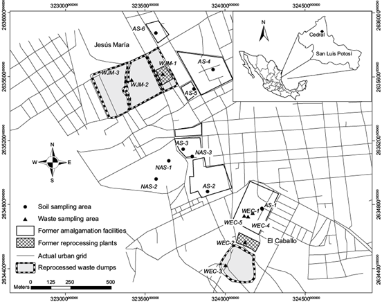 MERCURY POLLUTION ASSESSMENT OF MINING WASTES AND SOILS FROM FORMER ...