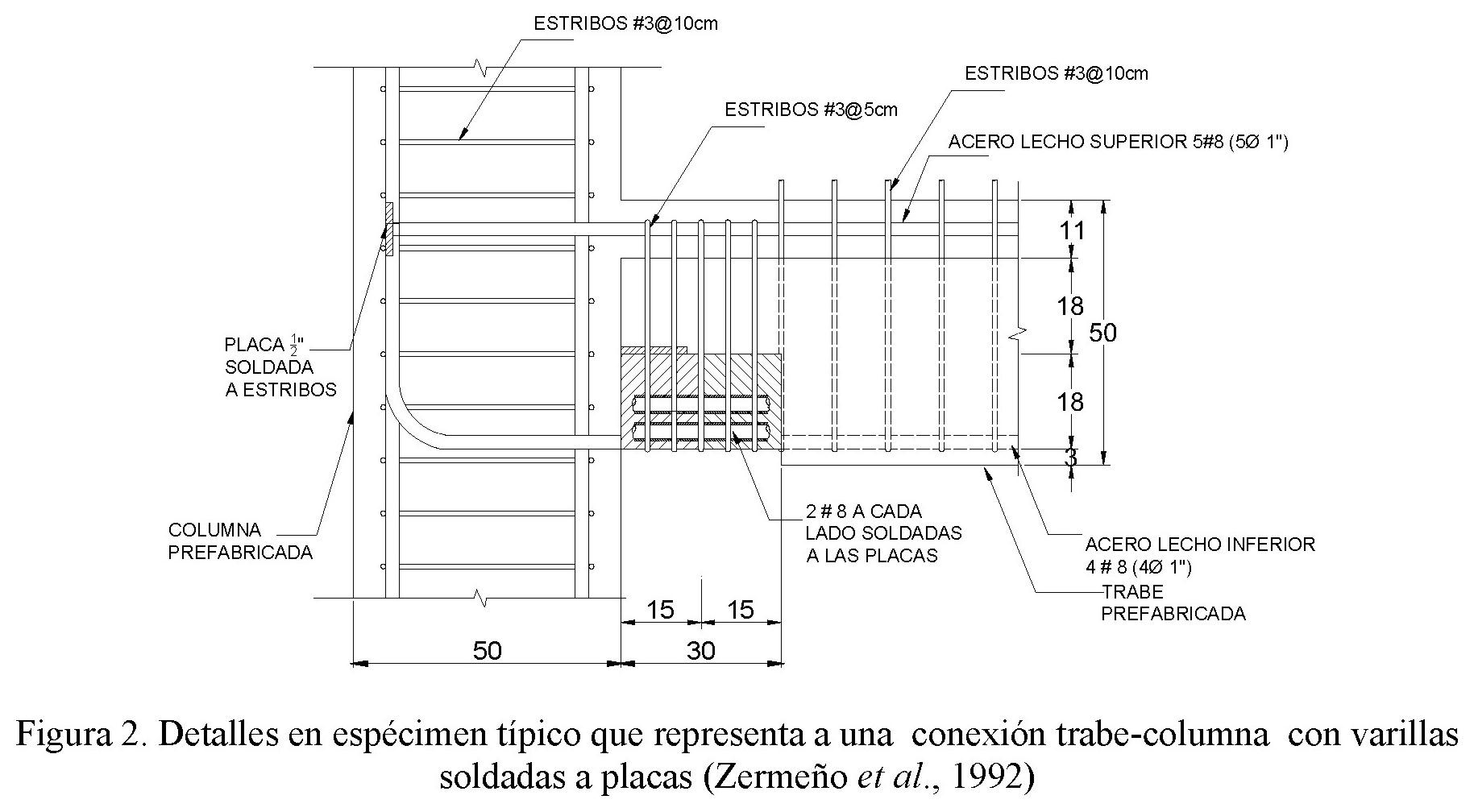 Evaluación del comportamiento sísmico de conexiones trabe-columna de ...