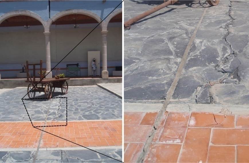 Monitoreo de daños y análisis numérico en un edificio histórico ...