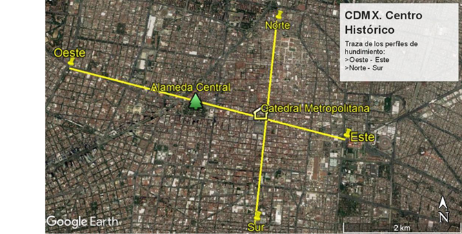 Análisis de asentamientos súbitos por sismo y subsidencia en la Ciudad ...
