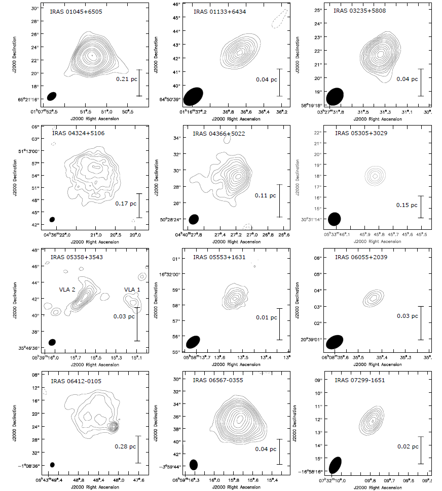 Search and study of ultracompact H II regions