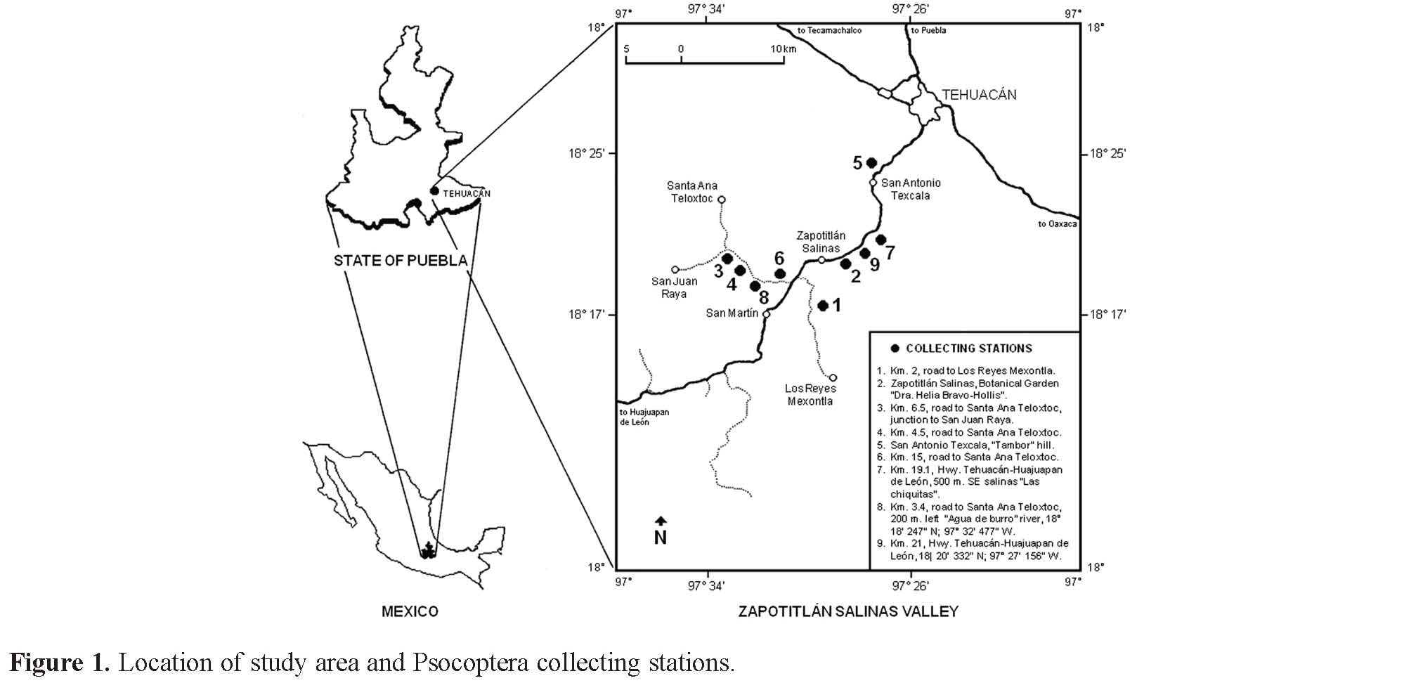 Psocopterans (Psocoptera: Insecta) from Zapotitlán Salinas, Puebla ...