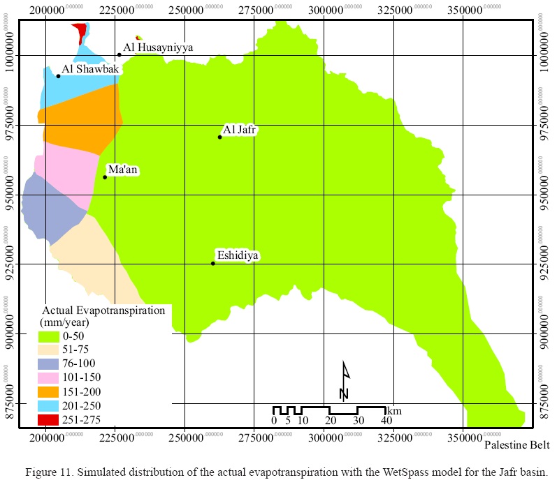 GIS based Spatial Groundwater Recharge estimation in the Jafr basin ...
