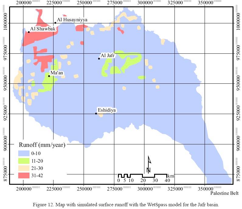 GIS based Spatial Groundwater Recharge estimation in the Jafr basin ...