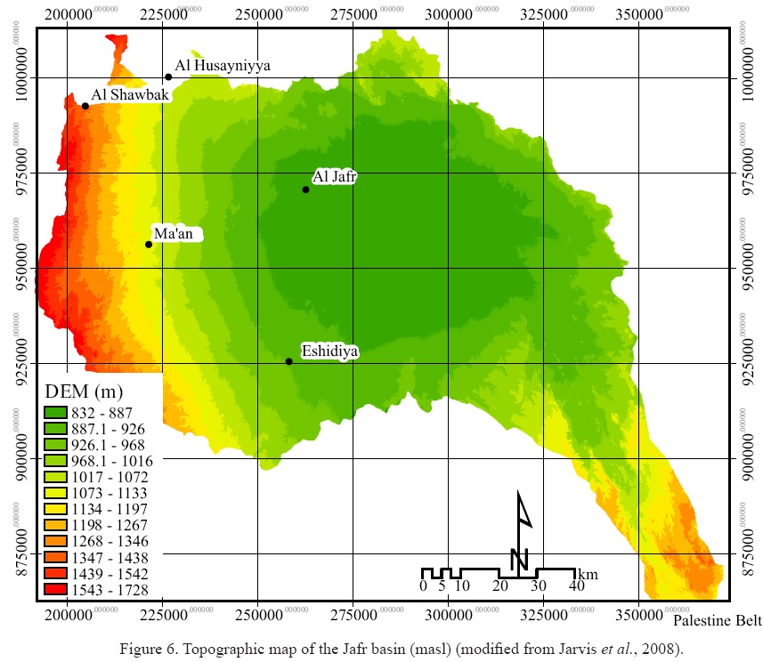 GIS based Spatial Groundwater Recharge estimation in the Jafr basin ...