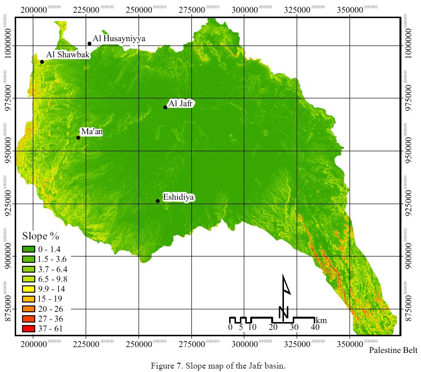 GIS based Spatial Groundwater Recharge estimation in the Jafr basin ...