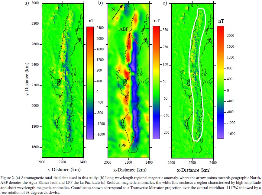 On the significance of magnetic anomalies from the Baja California ...