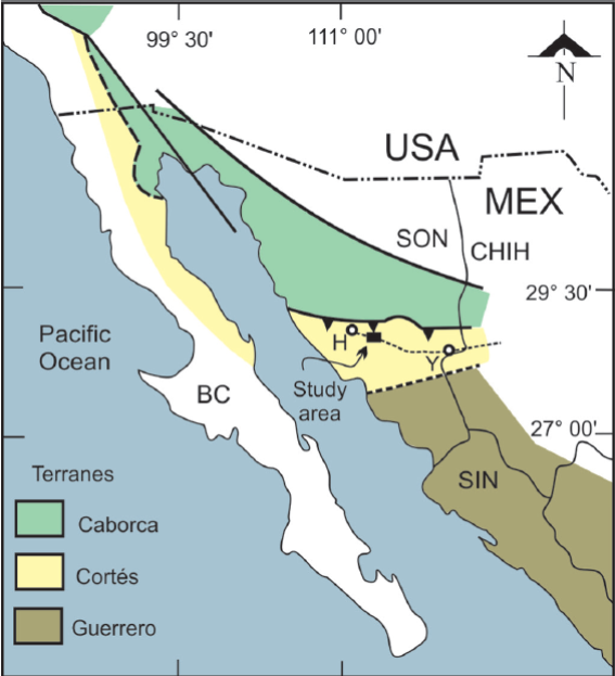 Structural analysis of the La Colorada Mine, Sonora, Mexico