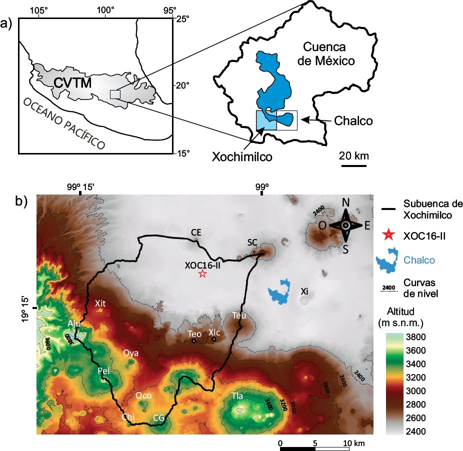 Reconstrucción paleoambiental de la subcuenca de Xochimilco, centro de ...