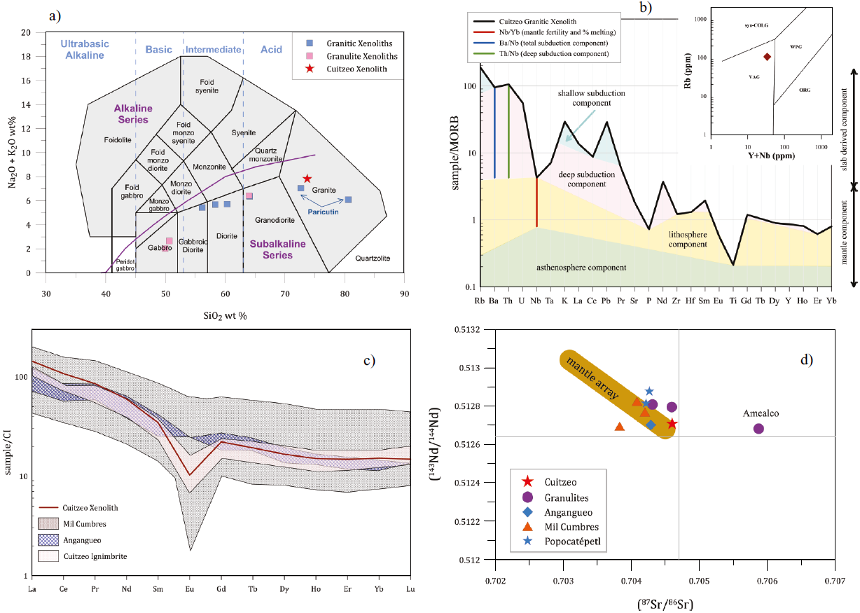 The Cuitzeo granitic xenolith: evidence of an Early Miocene magma ...