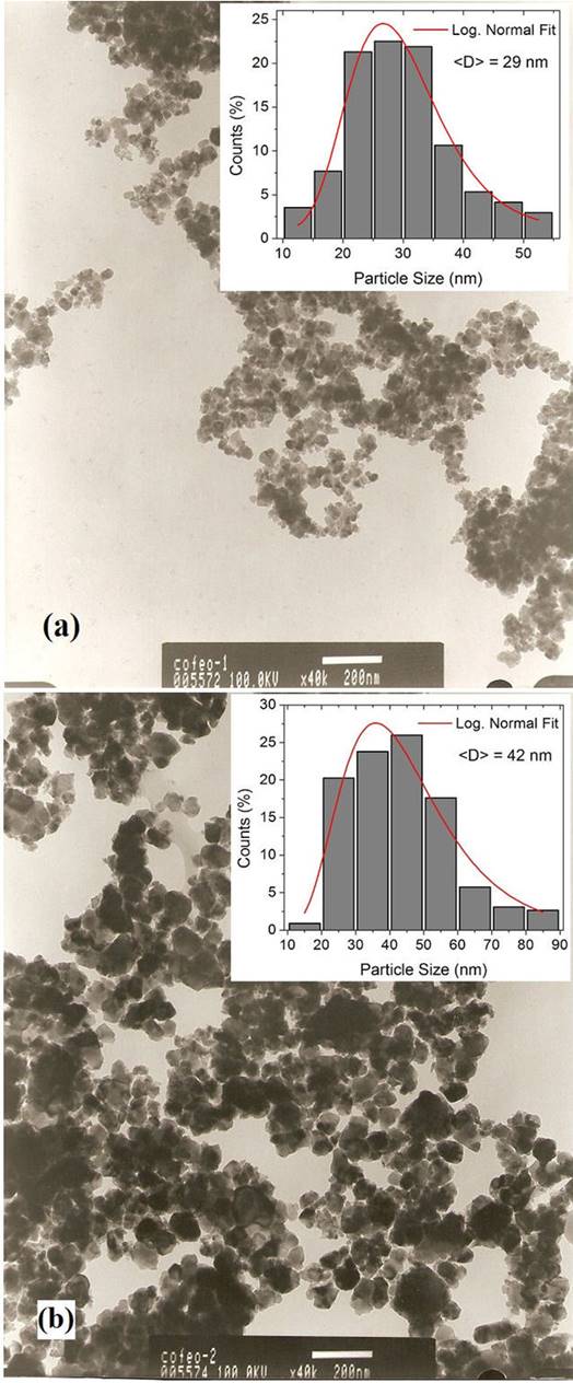Calcination effects on the crystal structure and magnetic properties of ...