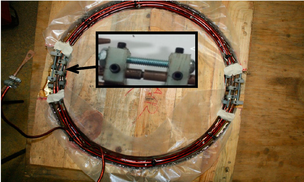 Design, construction and test of a prototype coil with demountable CuBe ...